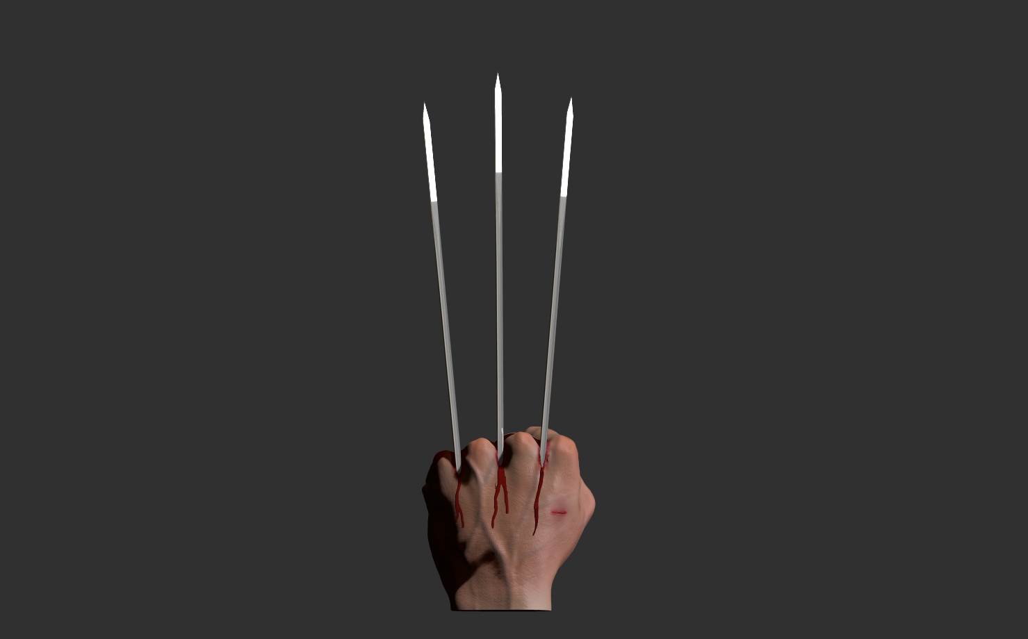 STL file Wolverine (Logan) Hand / Wolverine Claws ・3D print model to ...