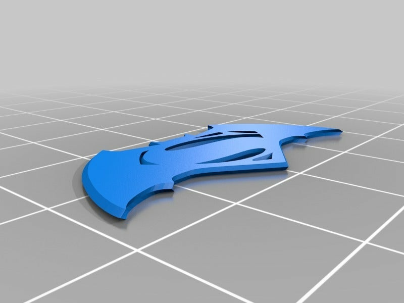 🦸‍♂️ Custom Batarang Batman v Superman・Free STL File for ・Cults