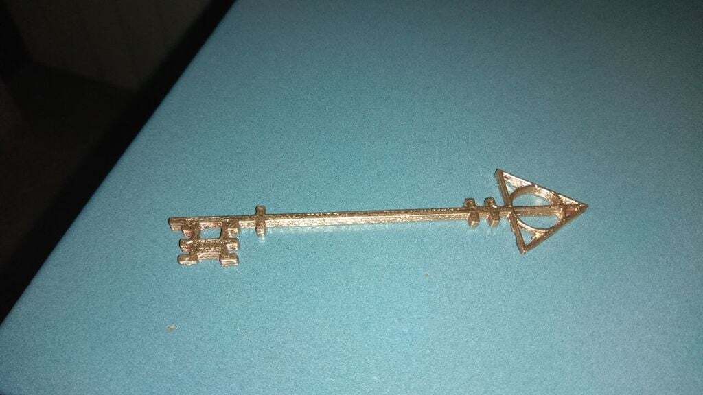 3D print Deathly Hallows Key・Cults