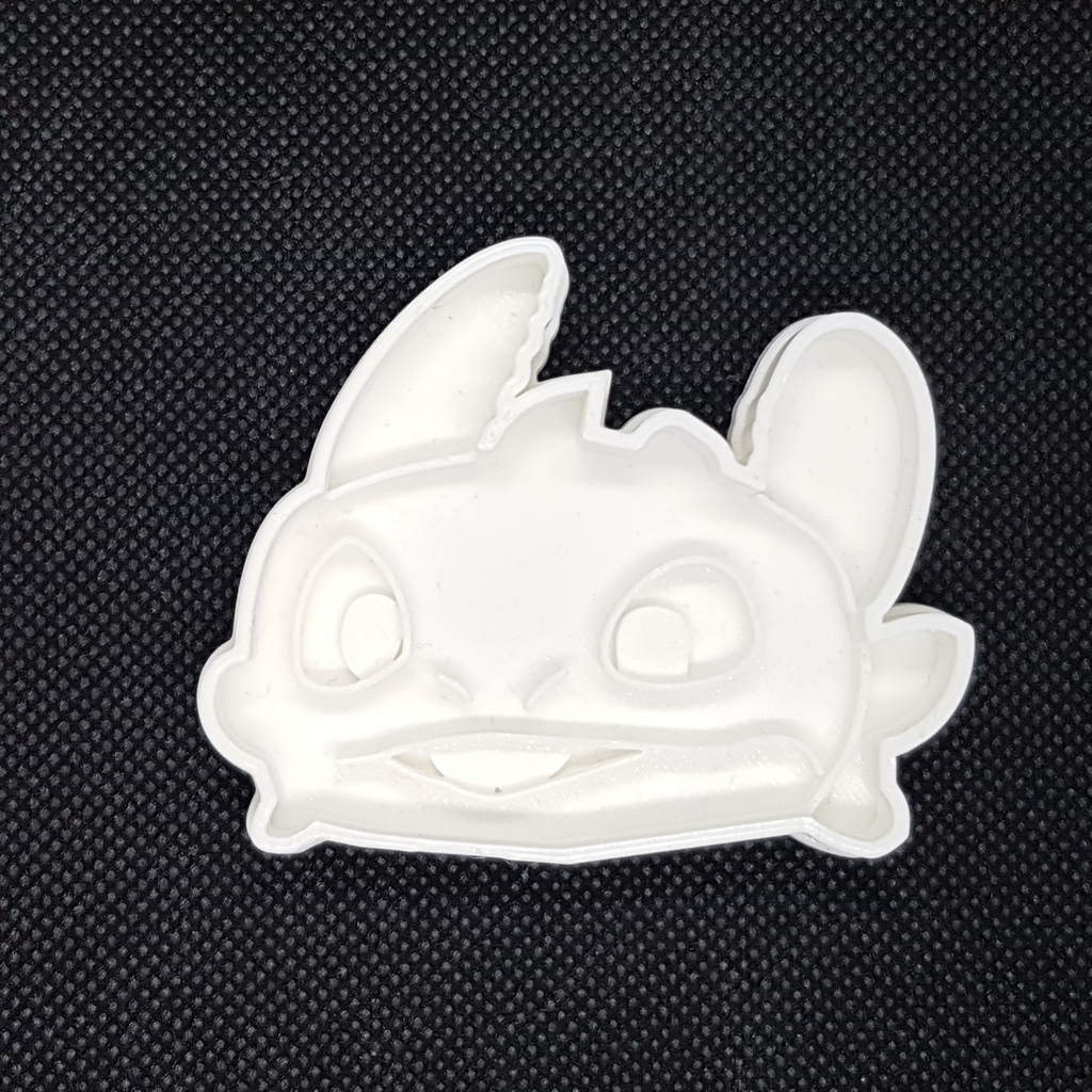 3D printing Toothless-cookie-cutter (How to train a dragon)・Cults