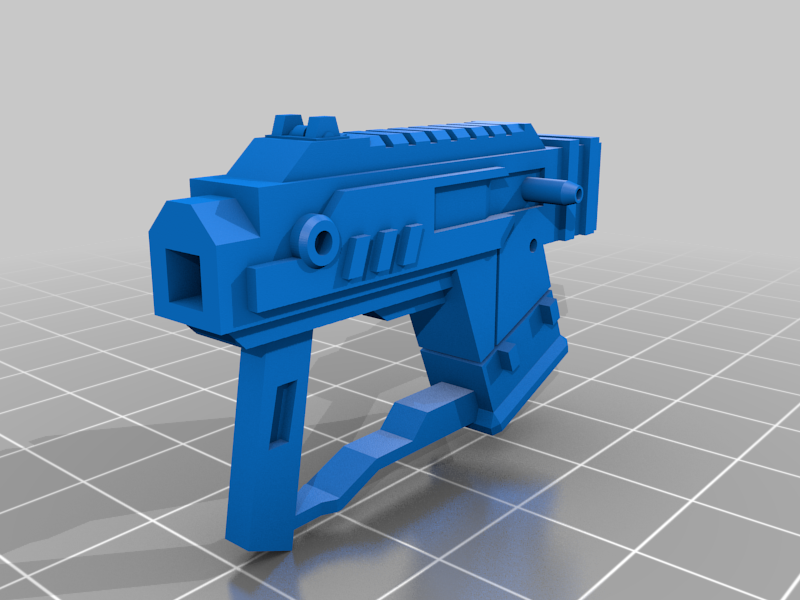 🤖 1/100 Gundam Zaku Anti Ship Rifle・Free STL File for ・Cults