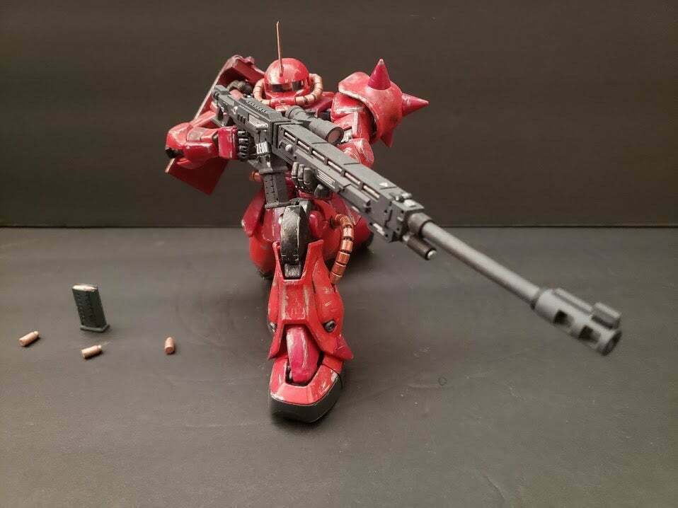 🤖 1/100 Gundam Zaku Anti Ship Rifle・Free STL File for ・Cults
