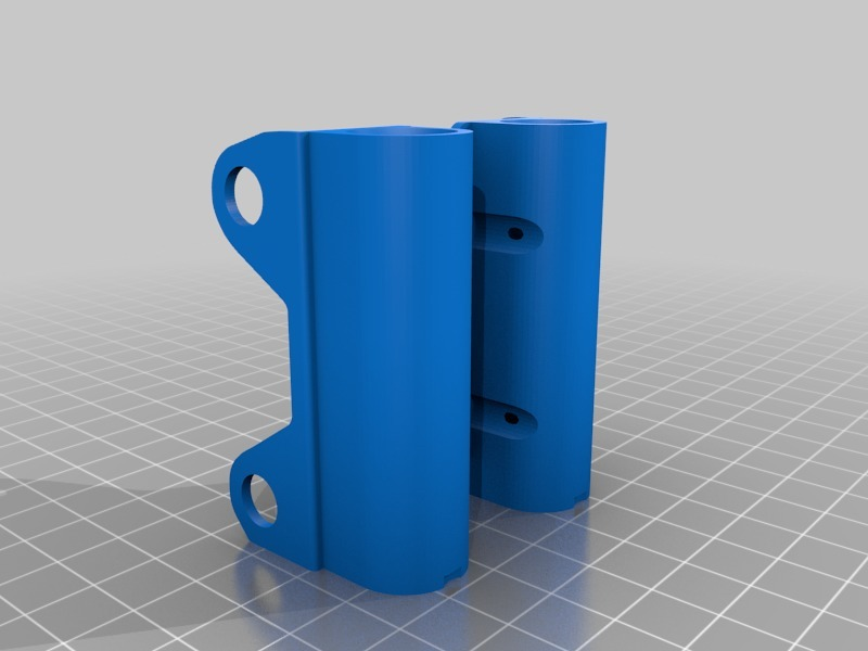 Free 3D file Z axis two LM8UU mount for GEEETech i3 Pro B 🔧 ・3D printer ...