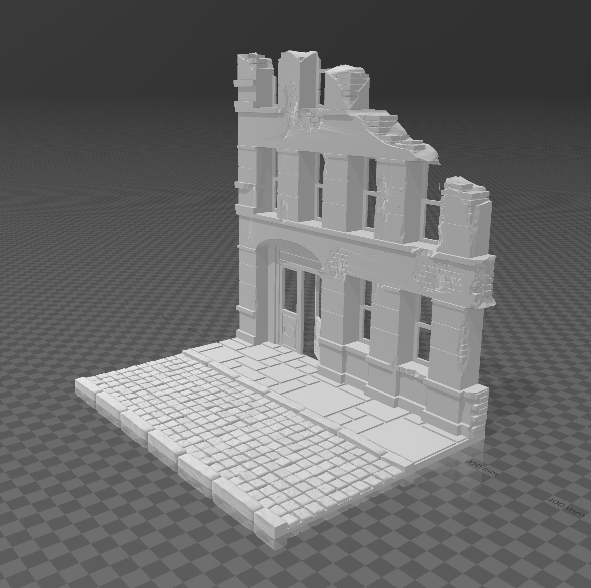 🏠 German barracks WW2 1/35・ STL File for ・Cults