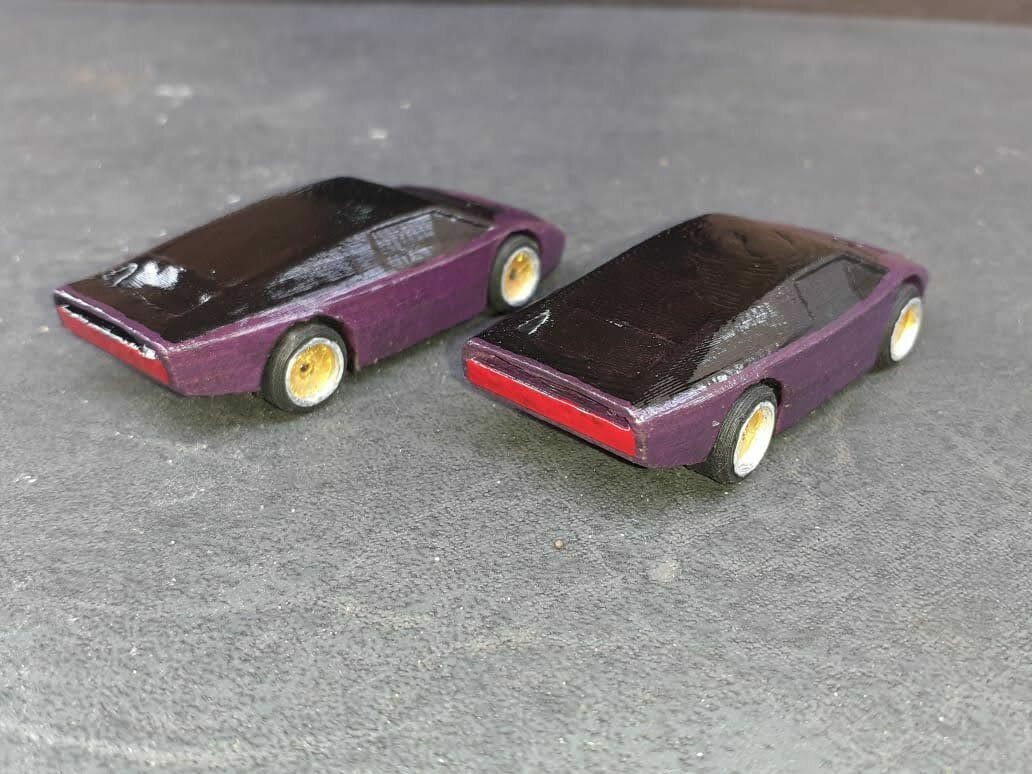 🚗 Dodge M4S Turbo Interceptor The Wraith 1/64・ STL File for ・Cults
