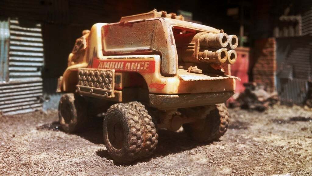 3D printable Gaslands - Weapons・Cults