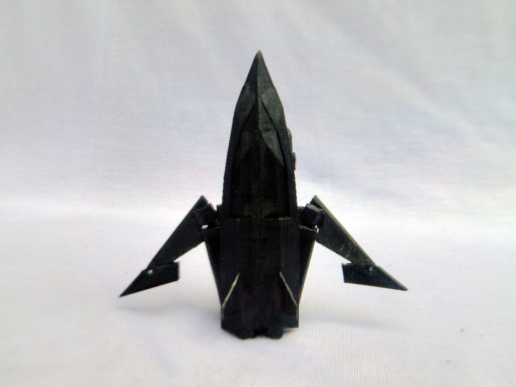 3D printable Cute transformer Jet・Cults