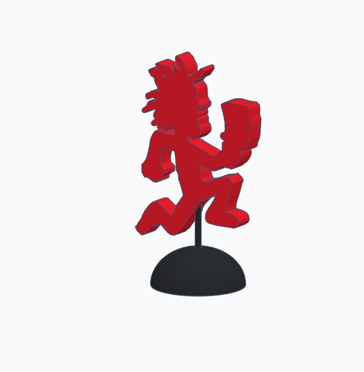 🎨 Hatchetman decor・Free 3D File for ・Cults