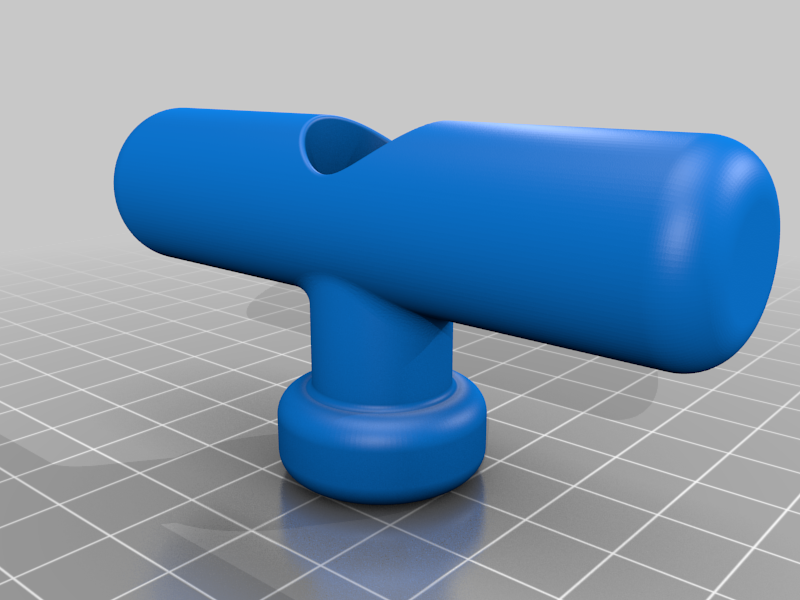 👽 Pull Rope Handle・Free 3D File for ・Cults