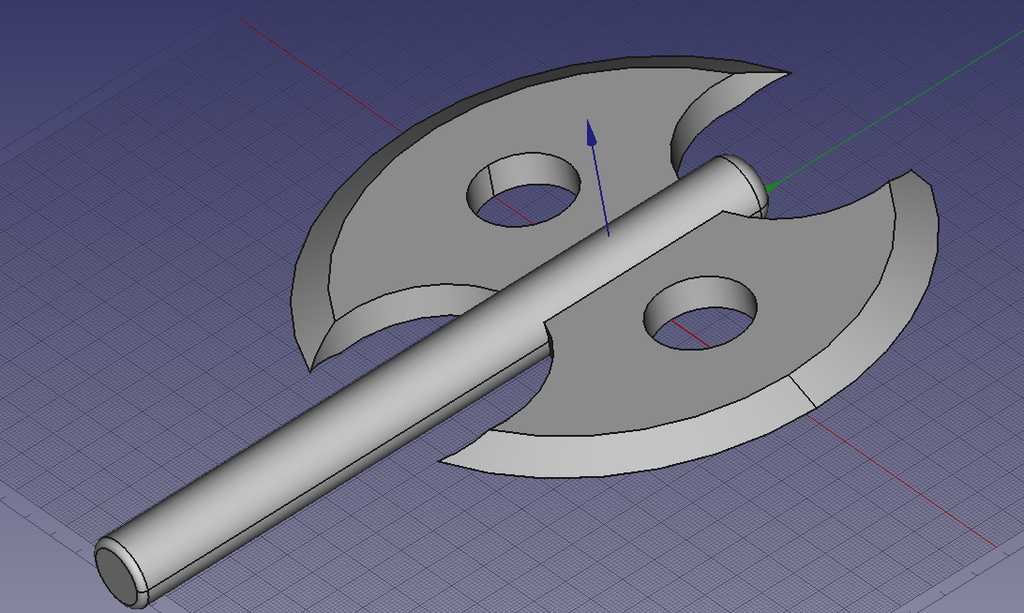 Free 3D file Battle axe 🪓 ・3D printable model to download・Cults