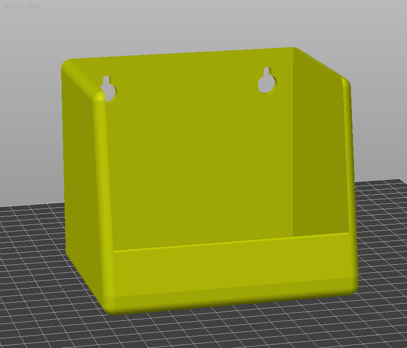 Free 3D file Wall Box Catch All 📦 ・3D printer design to download・Cults