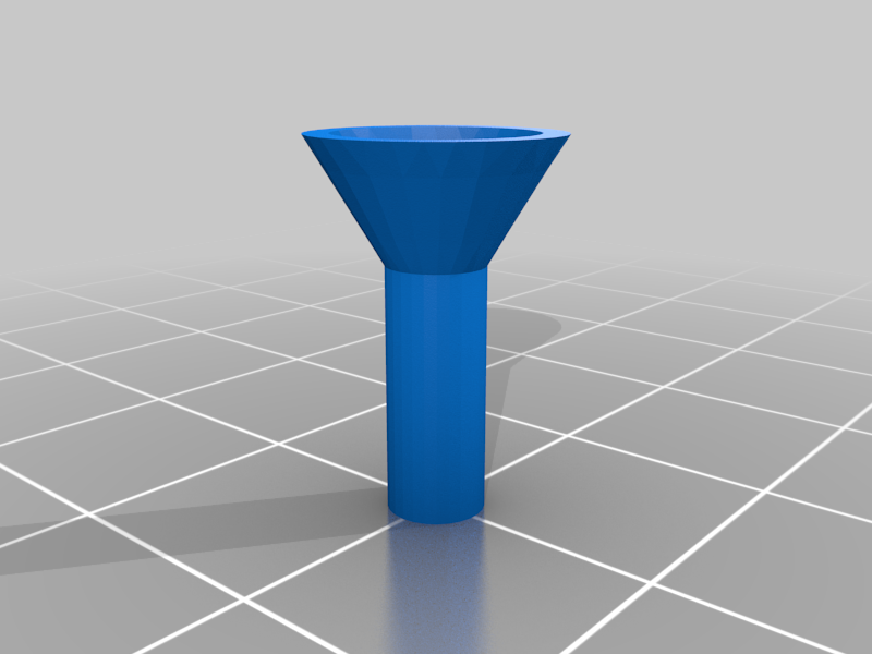 🪢 PC4 filament funnel・Free 3D File for ・Cults