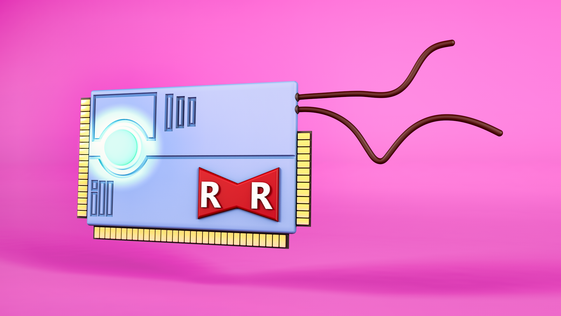 Archivo STL Dragonball, Chip Androide 👾 ・Diseño de impresora 3D para ...