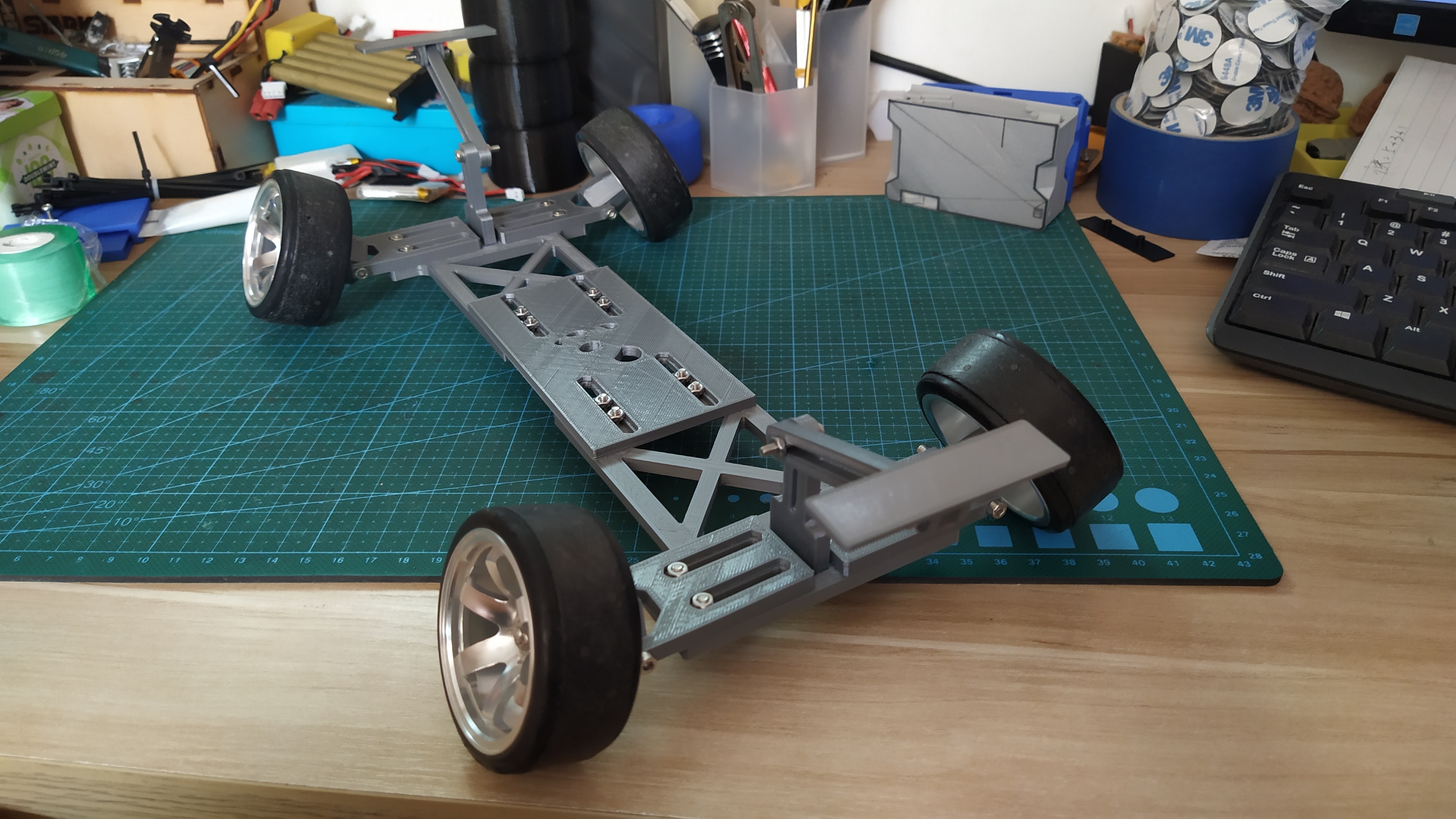 🚗 1/10 RC CAR SHELL DISPLAY RACK・ 3D File for ・Cults