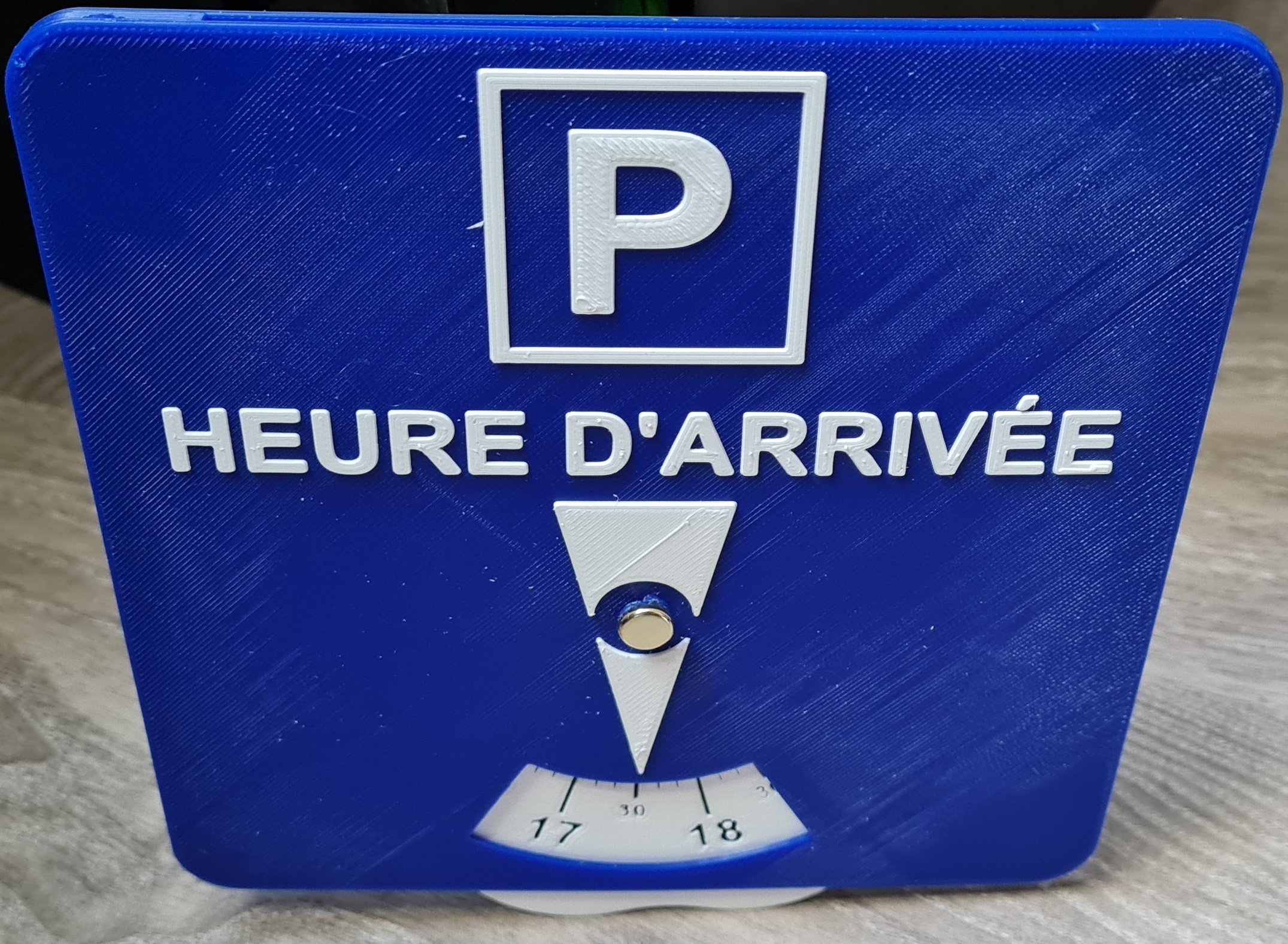 STL file Parking disc EN 🅿️・Template to download and 3D print・Cults