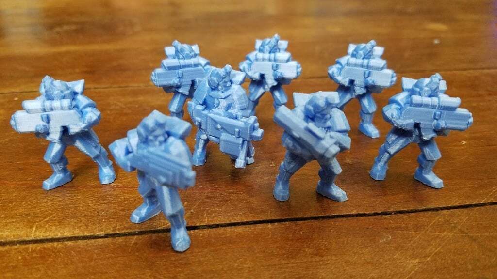 3D printable Space Man Ranger Troop・Cults