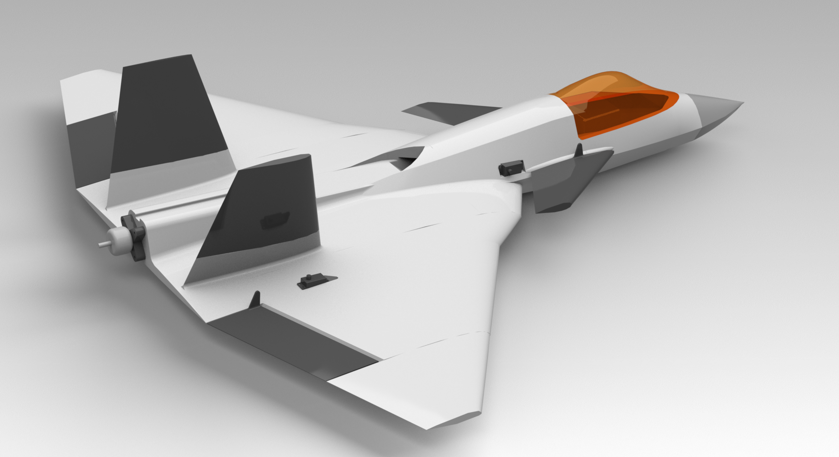 3D file RC aircraft, Raccoon ️ ・3D printable model to download・Cults