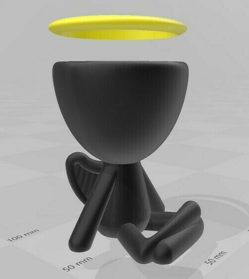 STL file Robert Angel and Devil 👼 ・Model to download and 3D print・Cults