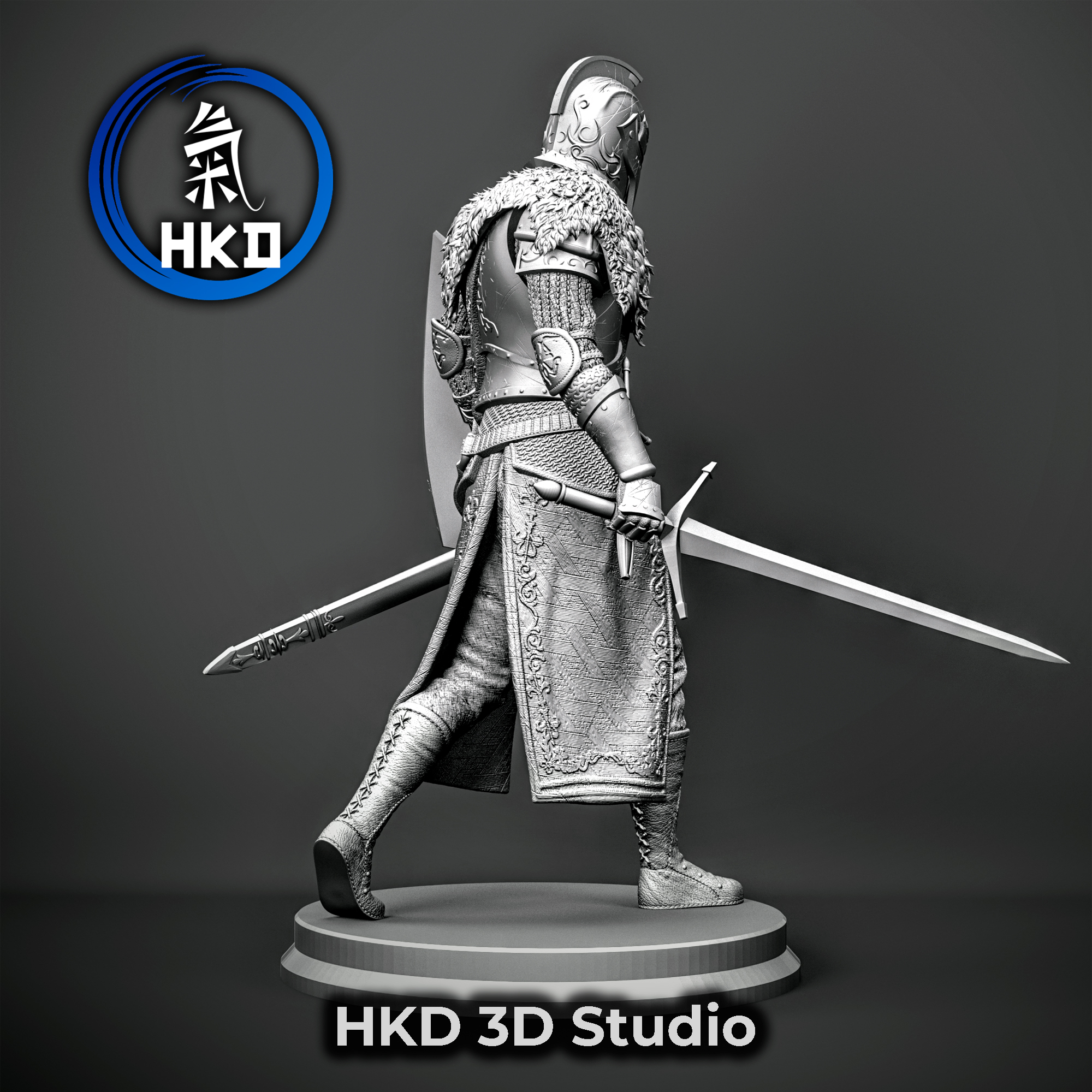 💍 Dark Souls Faraam Knight Fanart 3D print model・ STL File for ・Cults