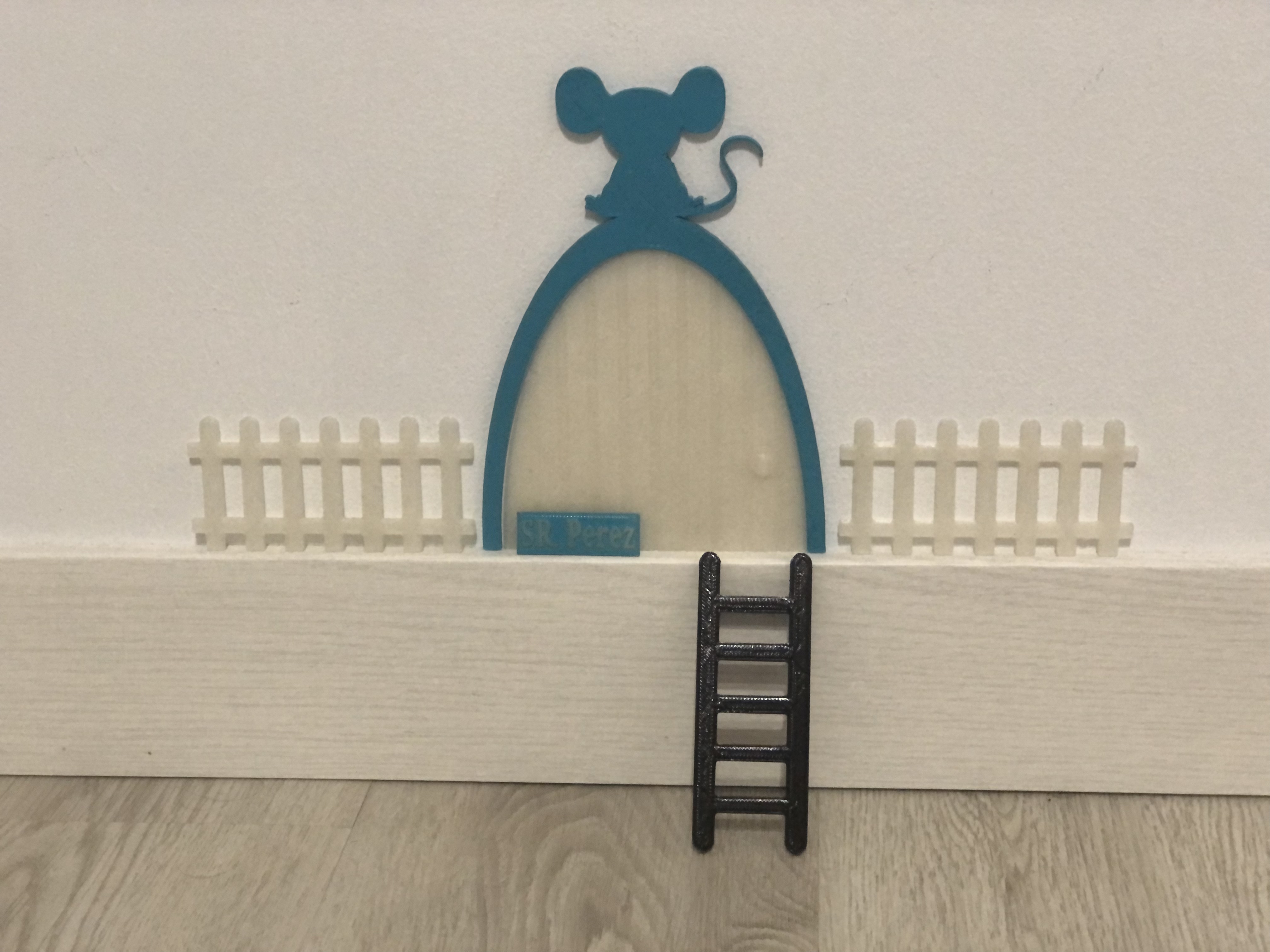 👽 Puerta Ratón Pérez・Archivo 3D para ・Cults