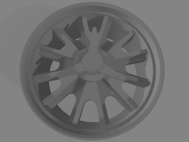 🚗 Hallibrand wheels 1/24・ STL File for ・Cults