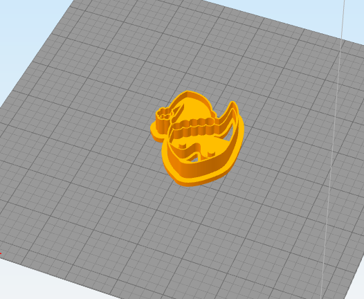 STL file cookie cutter stamp dingo 🍪 ・3D printer model to download・Cults