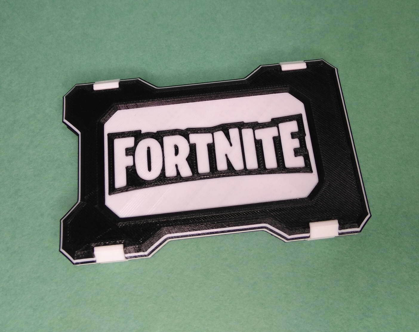 🔙 CARDHOLDER-WALLET (only back plate with logo FORTNITE)・Free STL File ...