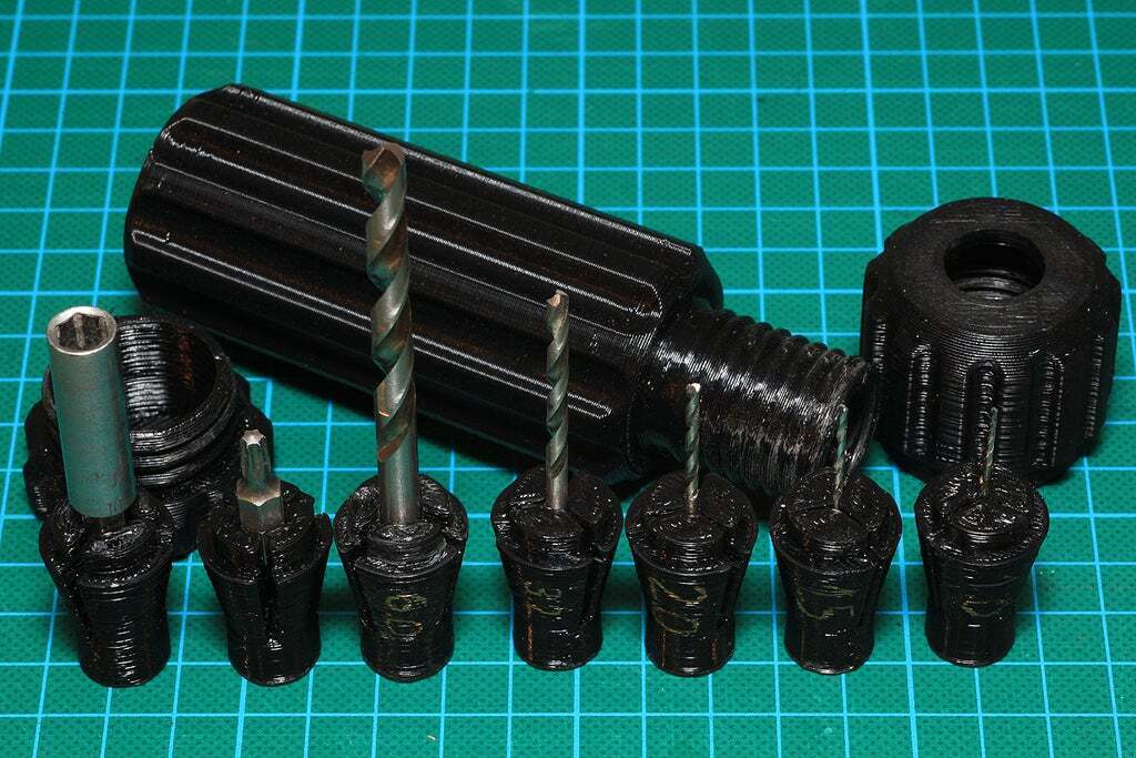 Free STL file Collets for Tap Holder 🧢・3D printer design to download・Cults