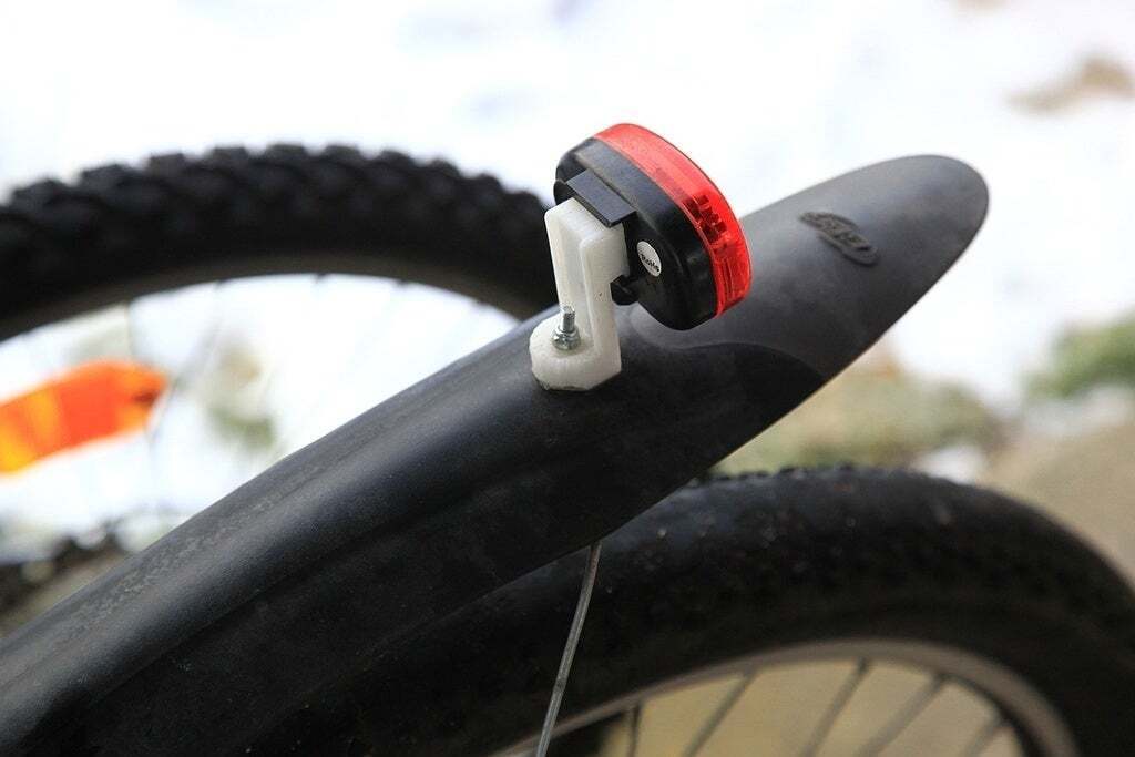 🚲 Bicycle Tail Light Mount・Free STL File for ・Cults