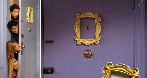 🚪 Friends Tv Show - Monica's Peephole Door Frame・Free STL File for 3D ...