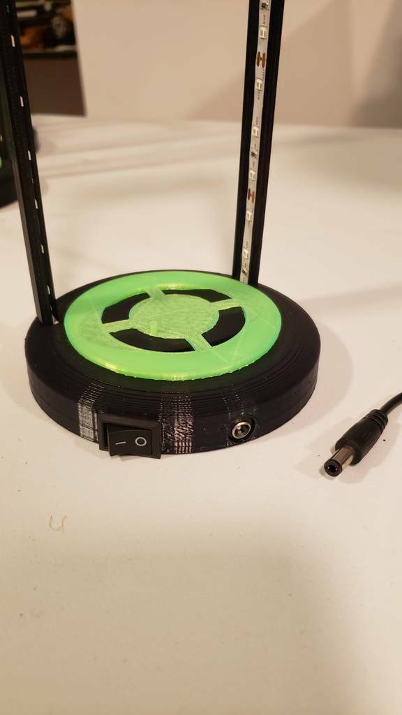 🧸 Black Light Figure Stand・Free 3D File for ・Cults