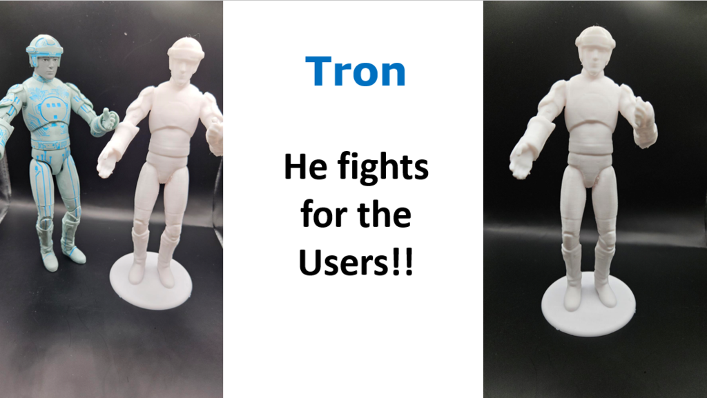 Archivo 3D gratuito Figura de Tron 🗿 ・Objeto imprimible en 3D para ...