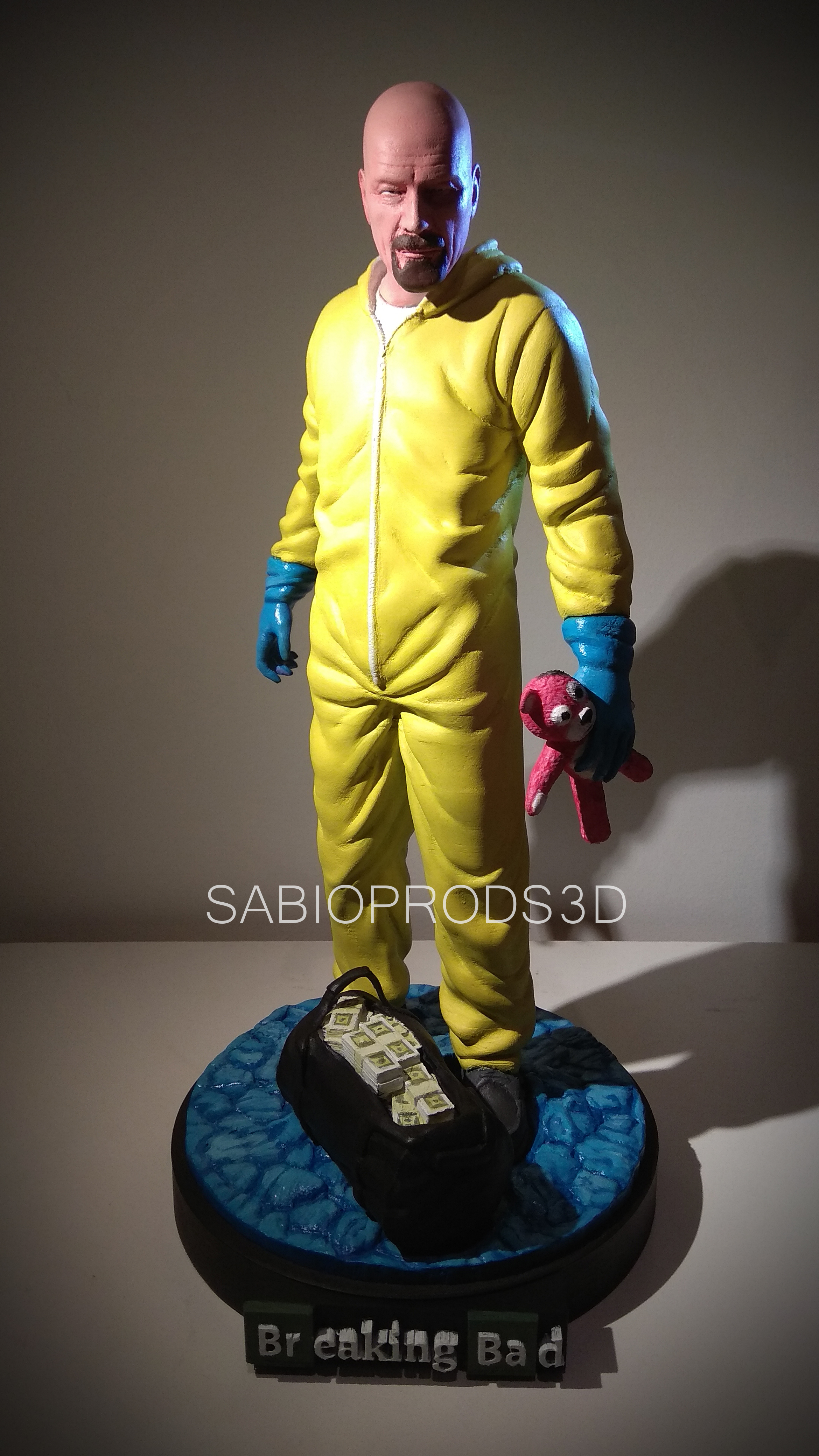 STL file WALTER WHITE BREAKING BAD 3DMODEL SABIOPRODS 3D print model 🗿 ...