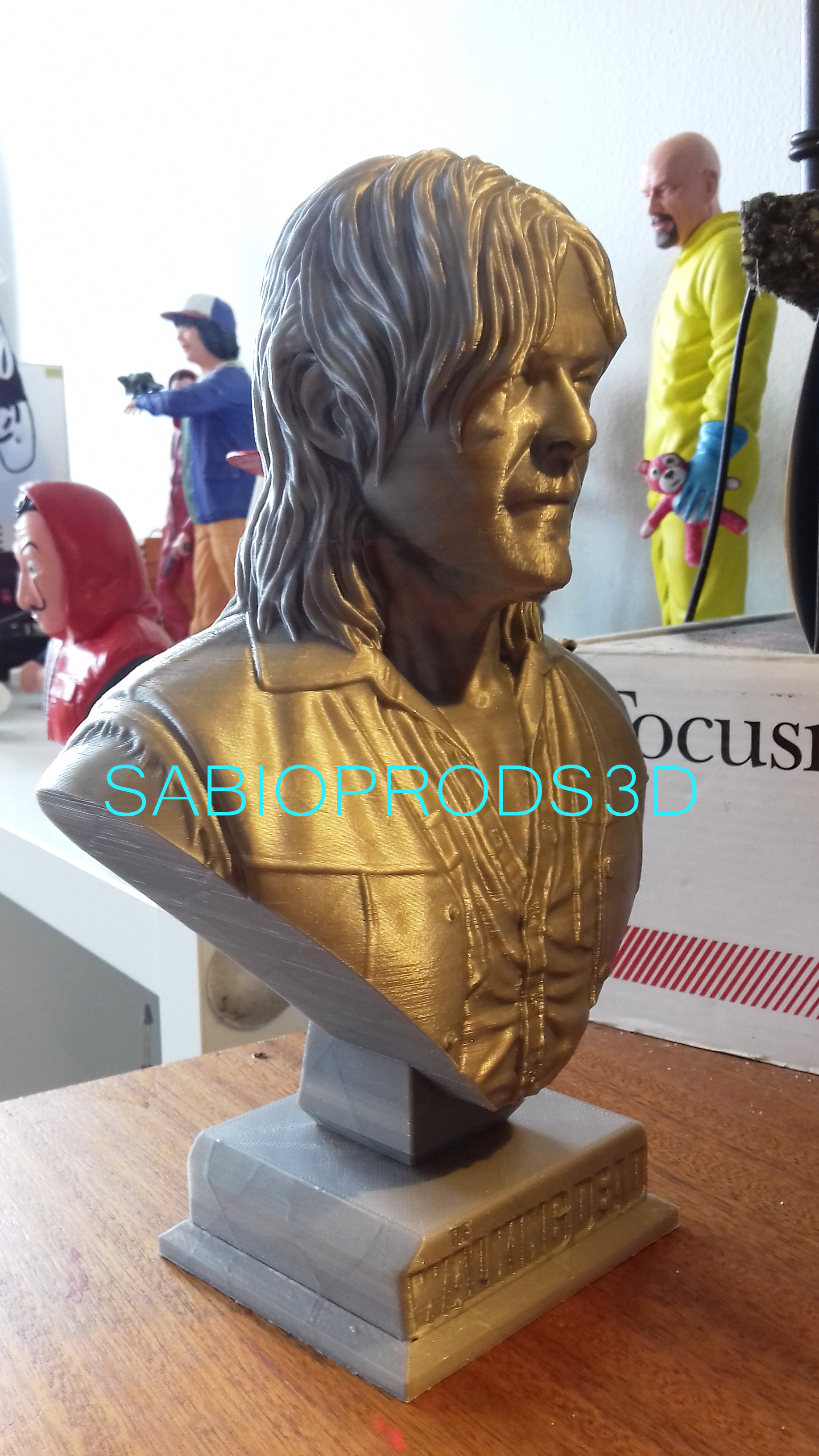 🚶 DARYL DIXON WALKING DEATH SABIOPRODS 3D PRINT MODEL・ STL File for 3D ...