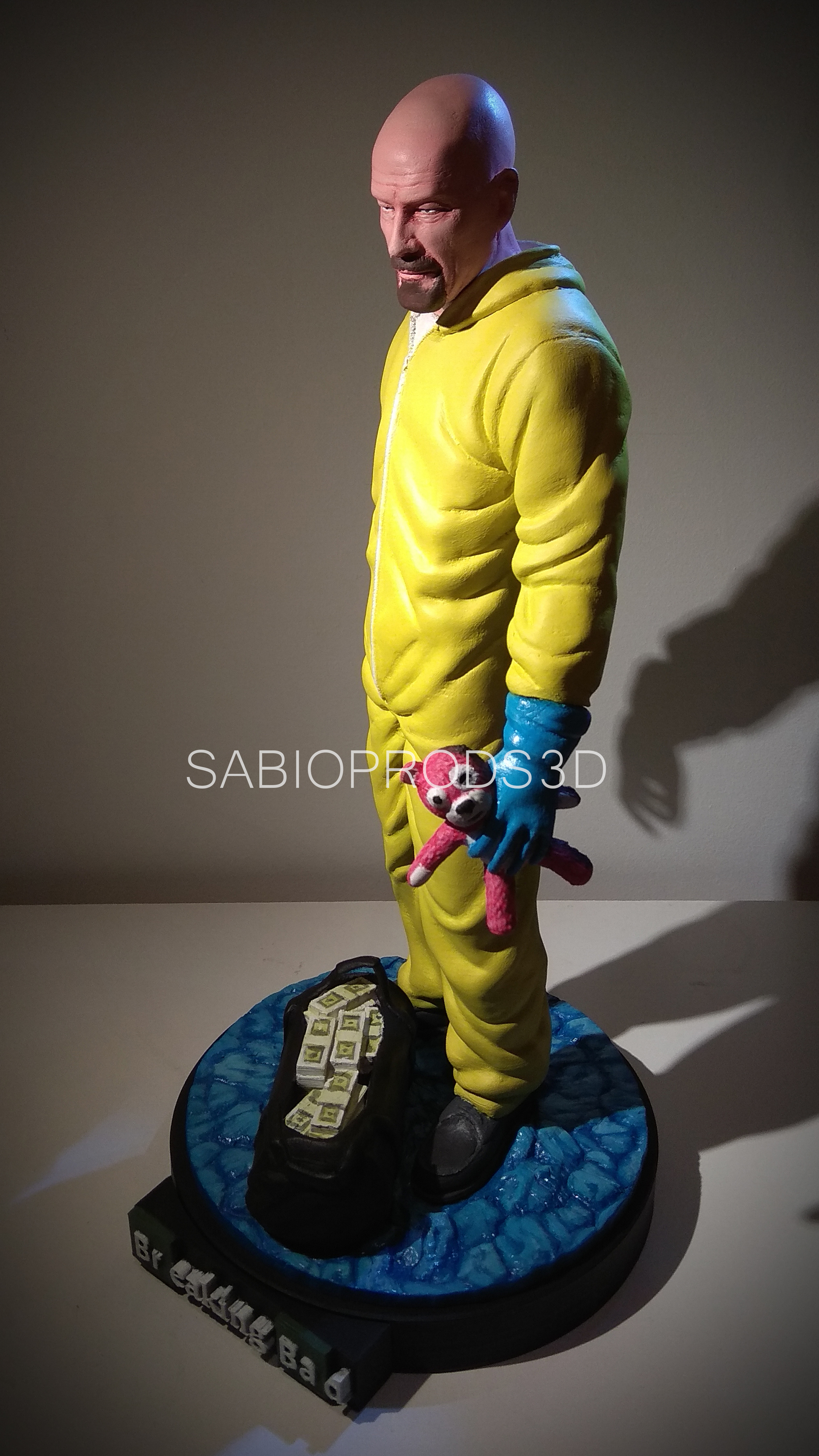 STL file WALTER WHITE BREAKING BAD 3DMODEL SABIOPRODS 3D print model 🗿 ...