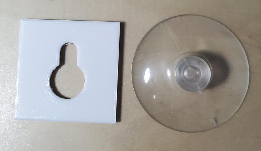 🏠 Suction cup mount・Free STL File for ・Cults