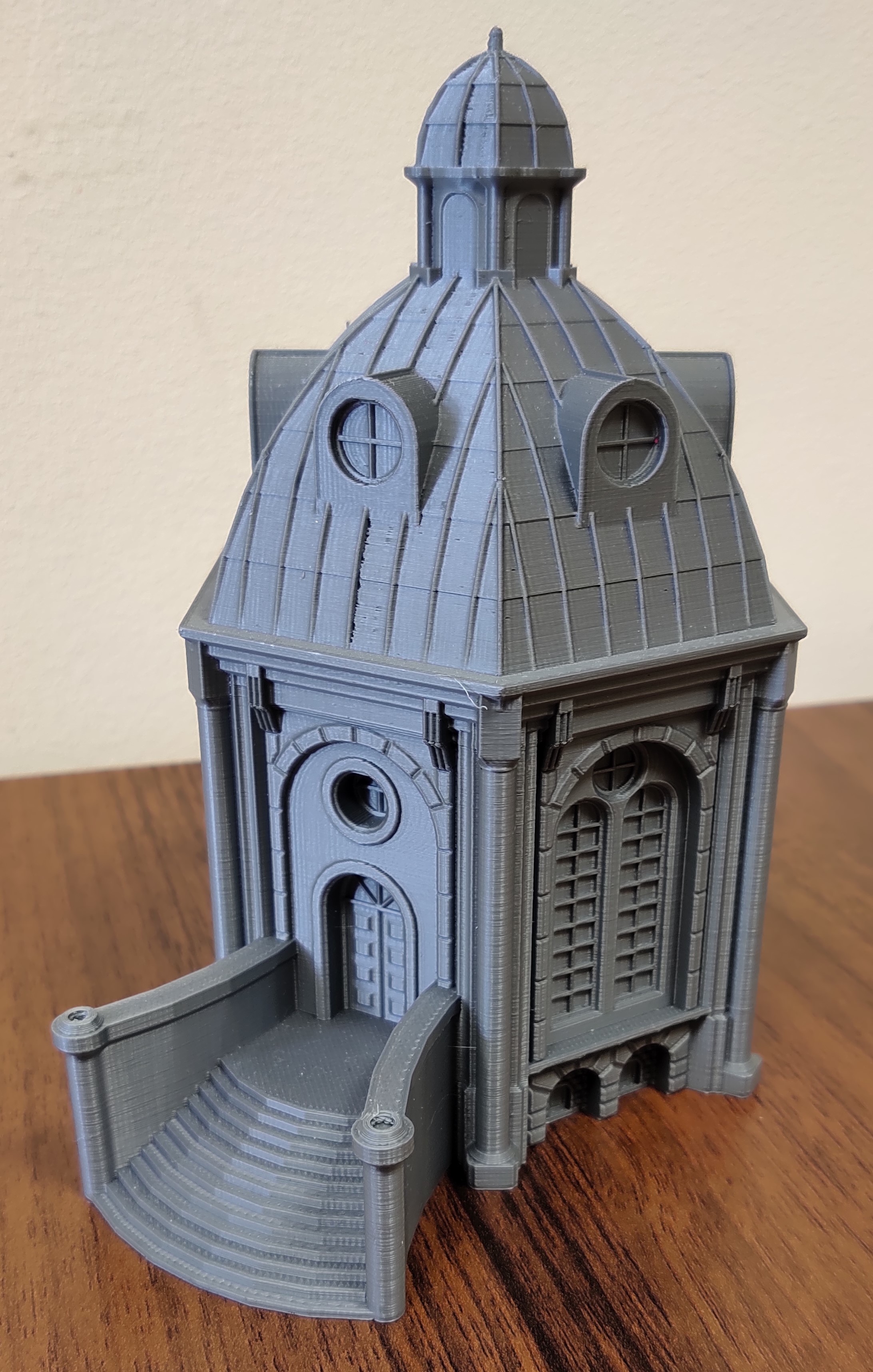 STL file Fantasy library, supportless 🏗️ ・3D print object to download・Cults