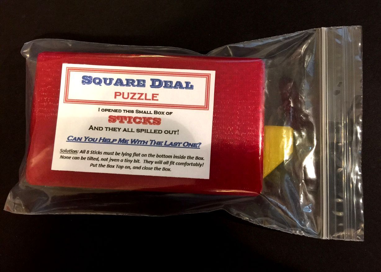 Free STL file Square Deal Puzzle 🟪 ・3D printing model to download・Cults