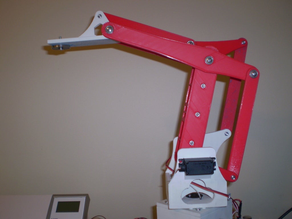 Free STL file Remix "meArm" Bigger, Stronger, Longer 💪 ・3D printing design to download・Cults