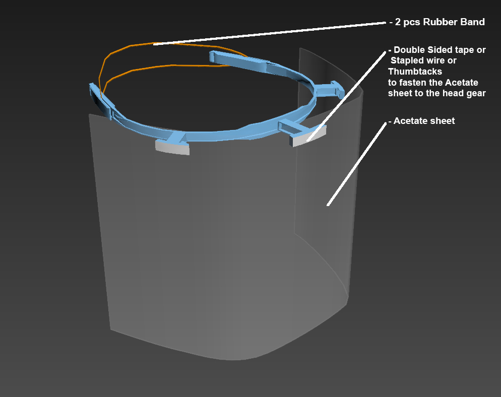 Free 3D file Medical Face Shield ⚕️ ・3D printable design to download・Cults