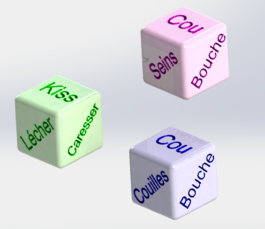 🎲 Rascal dice・ STL File for ・Cults