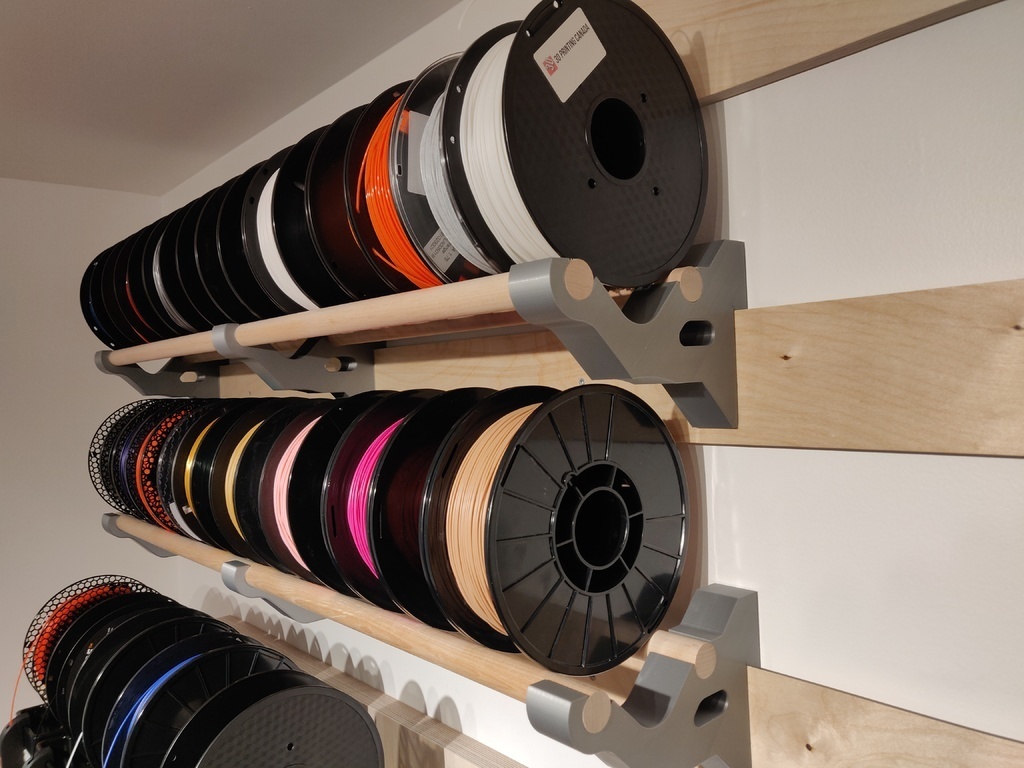 🪢 Filament Shelf Remix (French Cleat)・Free STL File for ・Cults