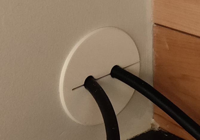 Archivo STL gratis Pasacables de pared seca de 2 pulgadas 🧹 ・Diseño de ...