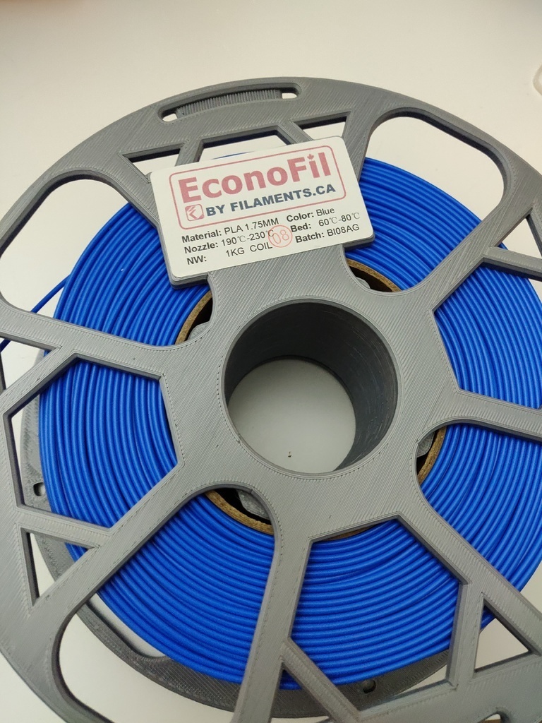 Free STL file Filaments.ca refill spool with label 🏷️ ・Object to ...