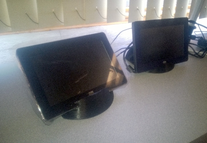 📱 Elo 7 inch touch display stand・Free 3D File for ・Cults