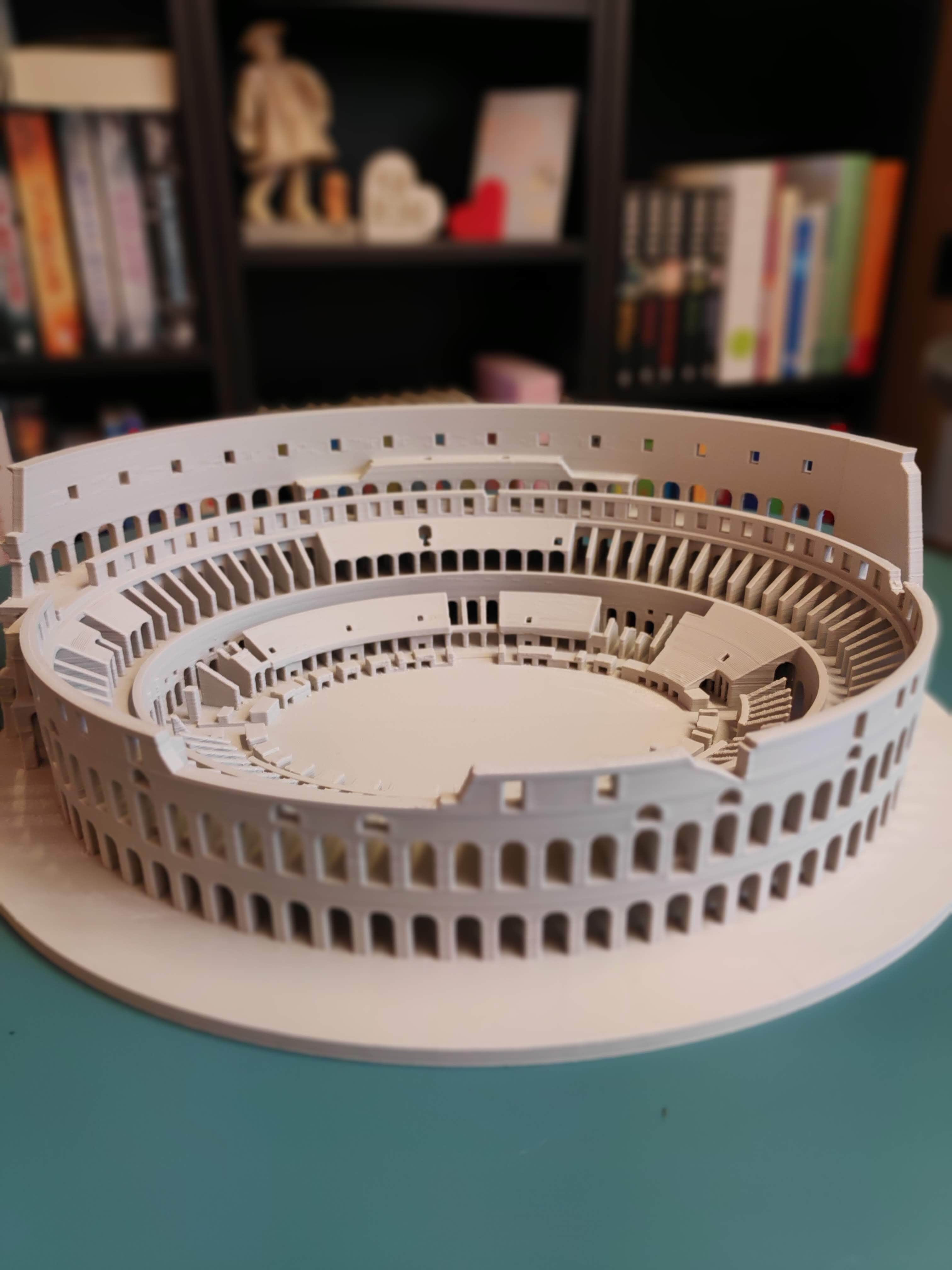 3D printable Roman Colosseum Completley Detailed See The World・Cults