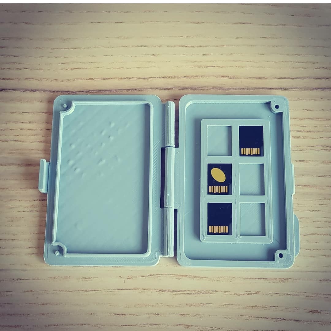 STL-Datei Mini SD card Box kostenlos 📦 ・3D-Drucker-Modell zum ...
