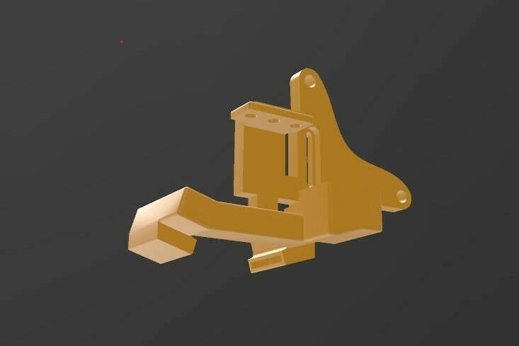 🔧 Eryone Thinker BIQU H2 Mount and FanDuct 5015・Free 3D File for ・Cults