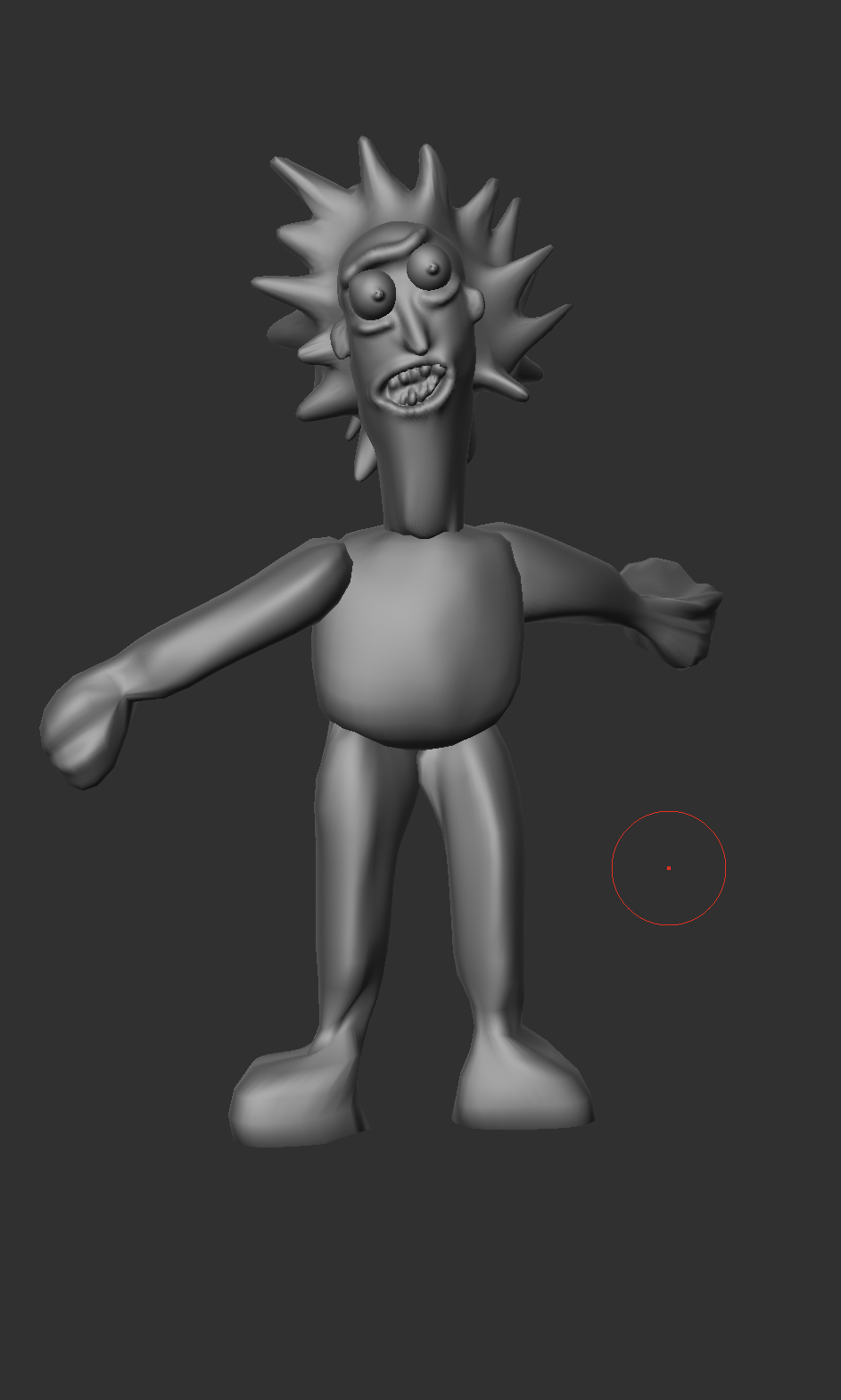 Free OBJ file Funny rick 🎲 ・3D printable model to download・Cults