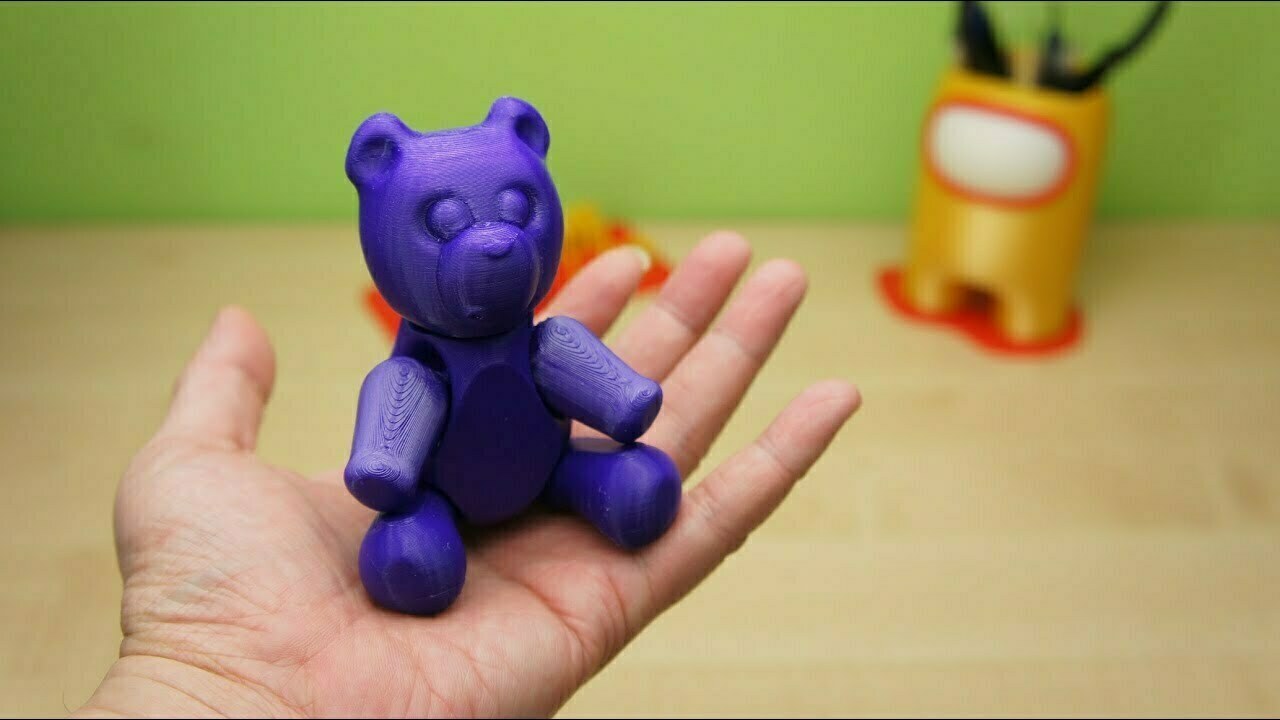 3D print flexi bear・Cults